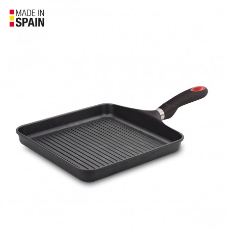 GRILL ORIGEN RAYADO TECNOFORM 28 X 28 CM GAS/VITRO VALIRA